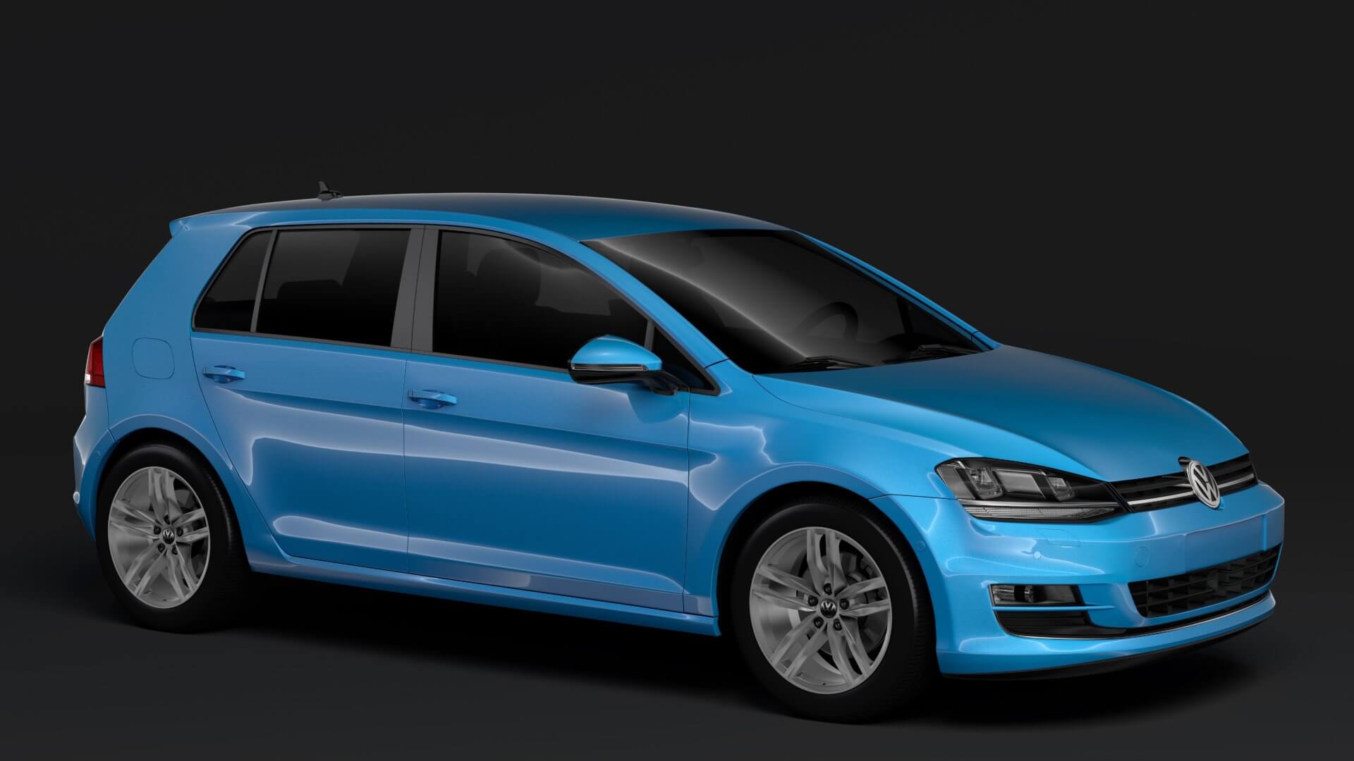 Volkswagen Golf 7 TDI 5D 2016 - 3D Model by Creator 3D