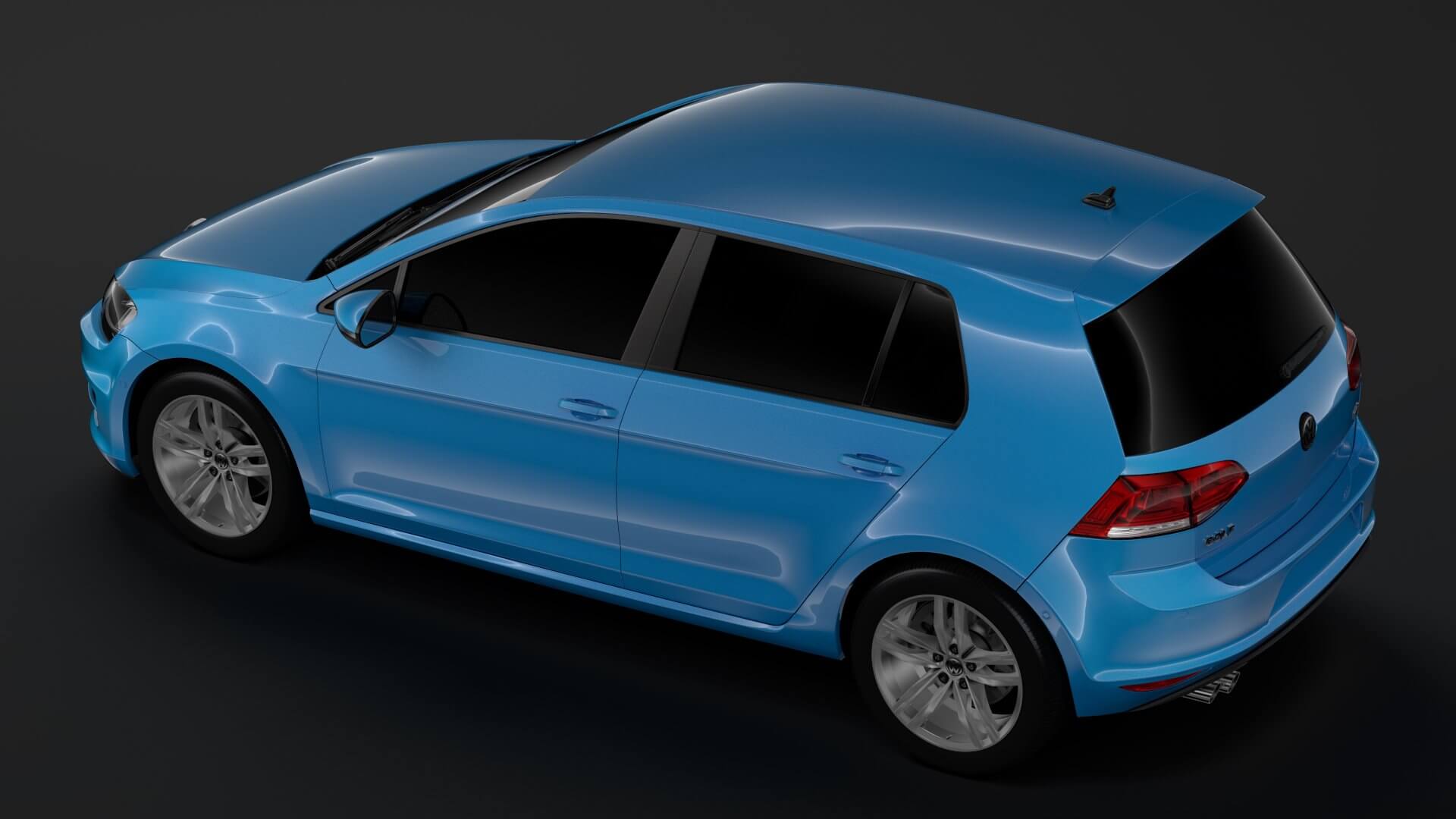 Volkswagen Golf 7 TDI 5D 2016 - 3D Model by Creator 3D