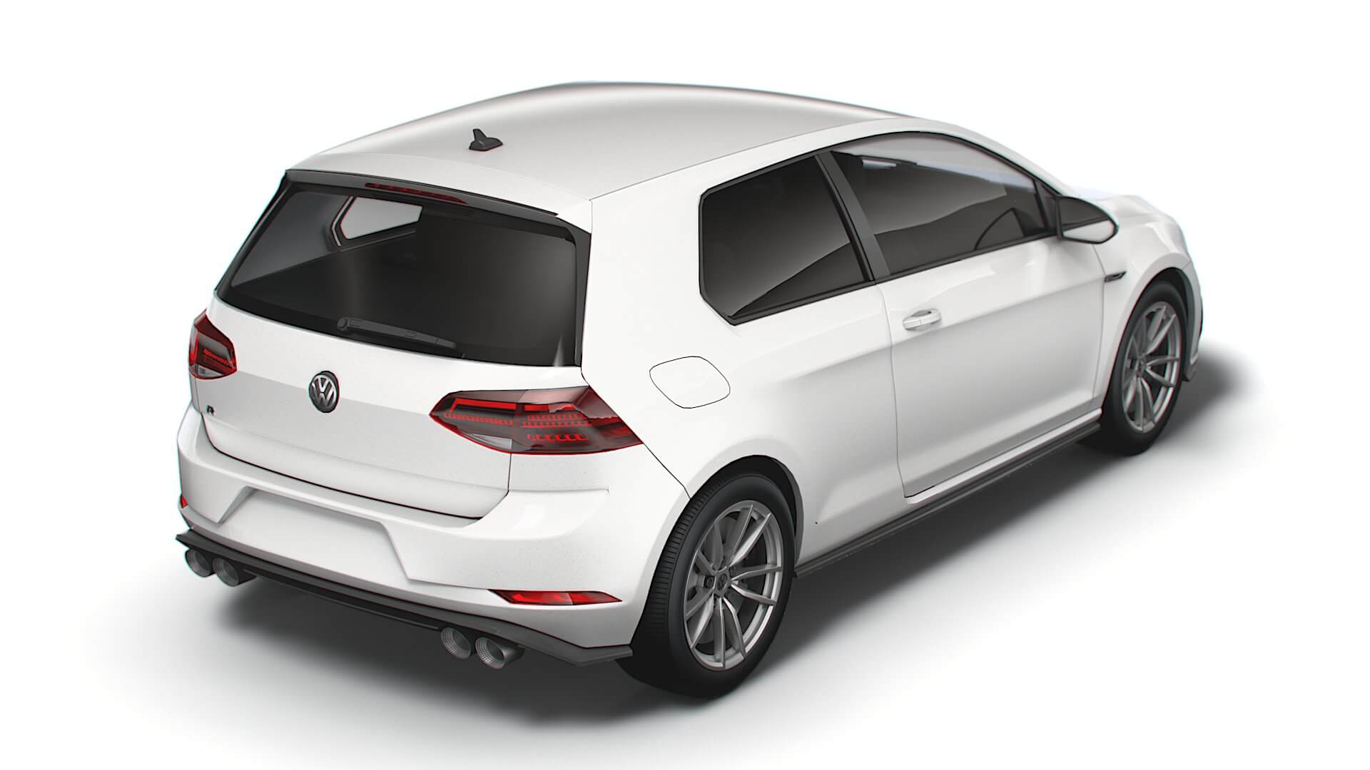Volkswagen Golf R 3door Typ 5G 2017 - 3D Model by Creator 3D