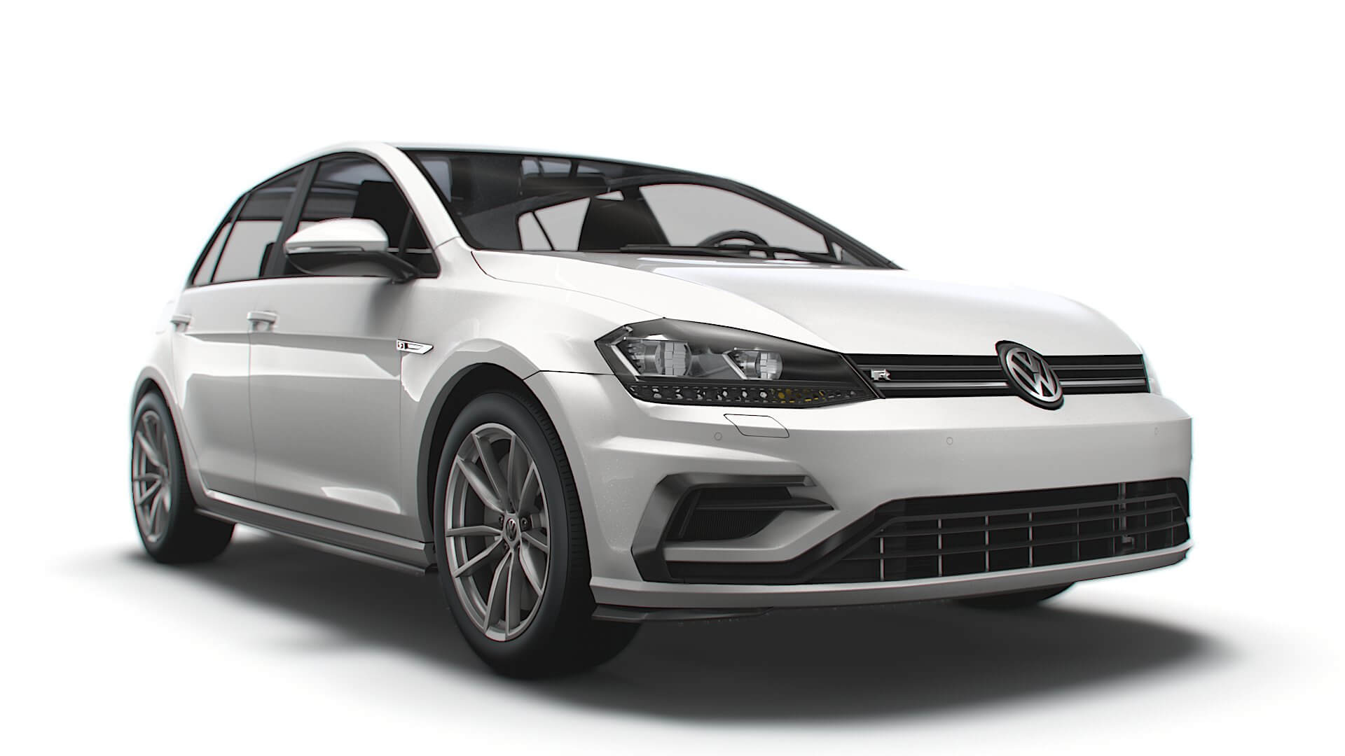 Volkswagen Golf R 5door Typ 5G 2017 - 3D Model by Creator 3D