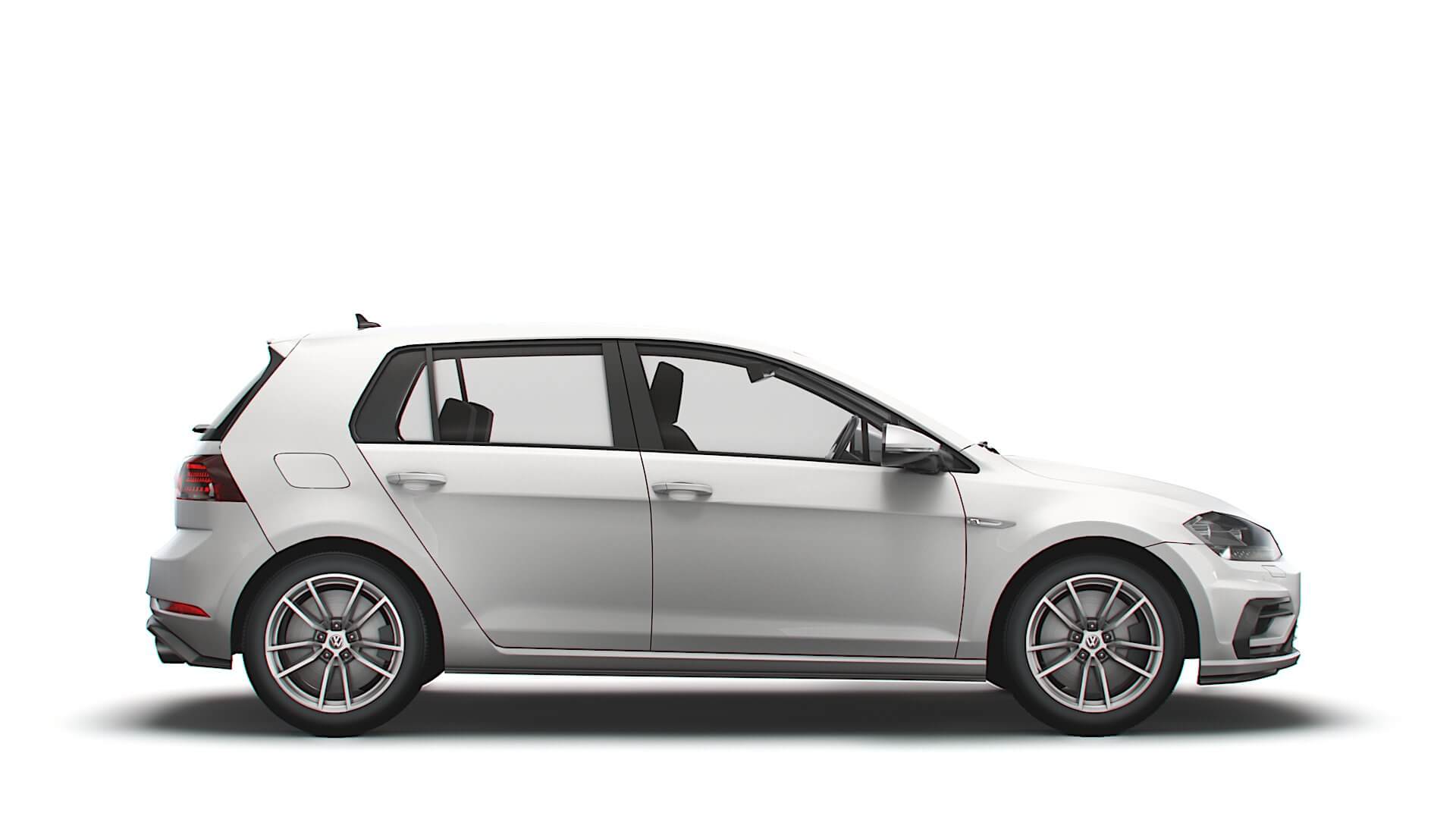 Volkswagen Golf R 5door Typ 5G 2017 - 3D Model by Creator 3D