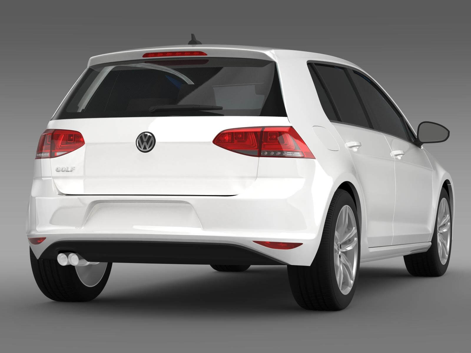Volkswagen Golf TDI BlueMotion 5d Typ 5G 2012 - 3D Model by Creator 3D