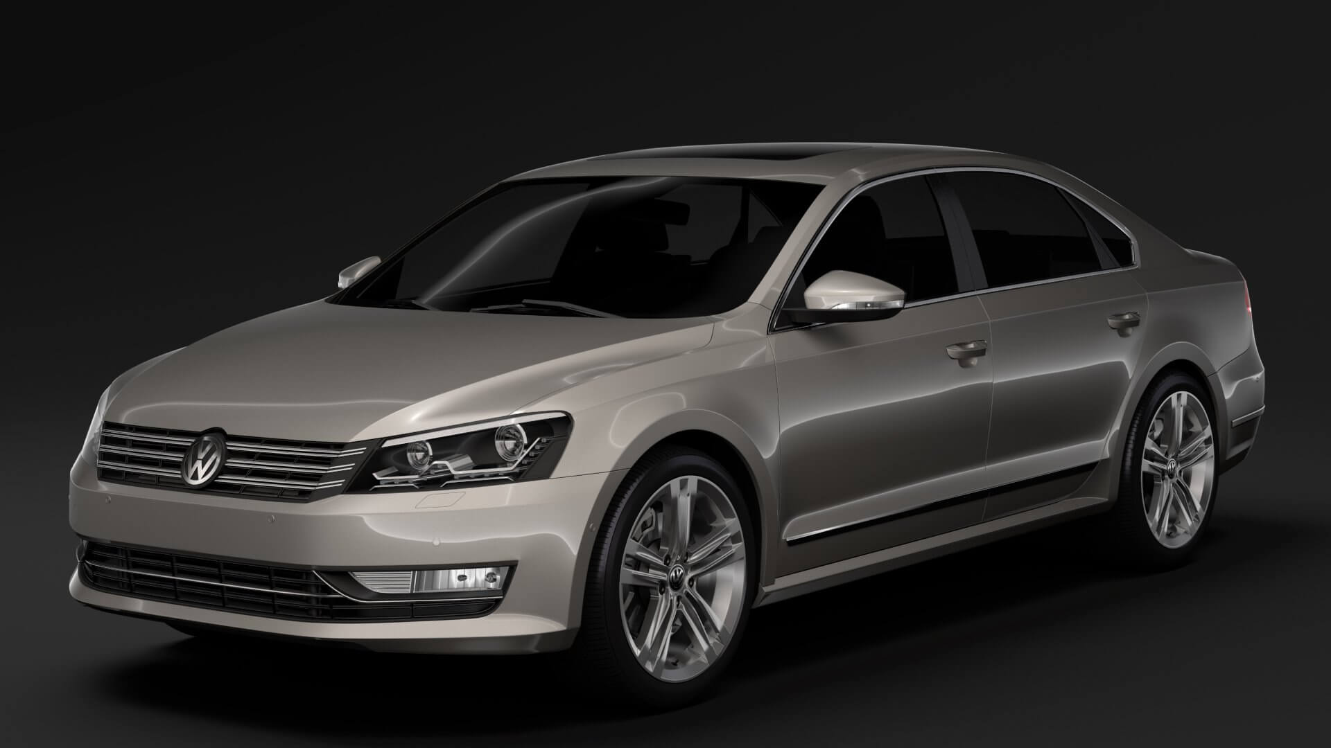 Volkswagen Passat China NMS 2016 - 3D Model by Creator 3D