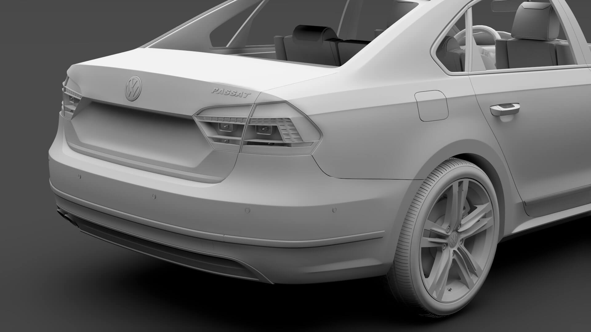Volkswagen Passat China NMS 2016 - 3D Model by Creator 3D