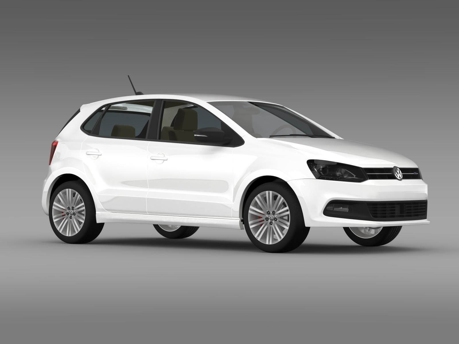Volkswagen Polo BlueGT 5d 2014 - 3D Model by Creator 3D
