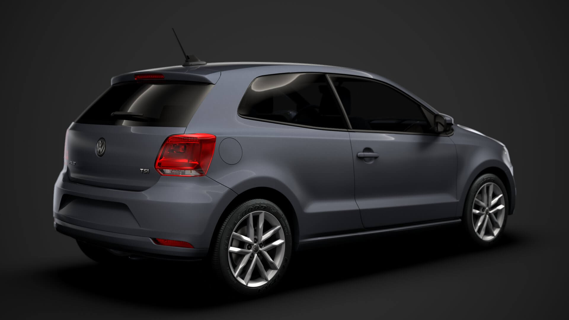 Volkswagen Polo TSI Typ6C 2017 - 3D Model by Creator 3D