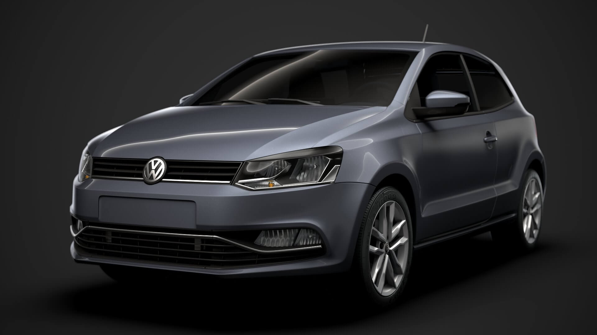 Volkswagen Polo TSI Typ6C 2017 - 3D Model by Creator 3D