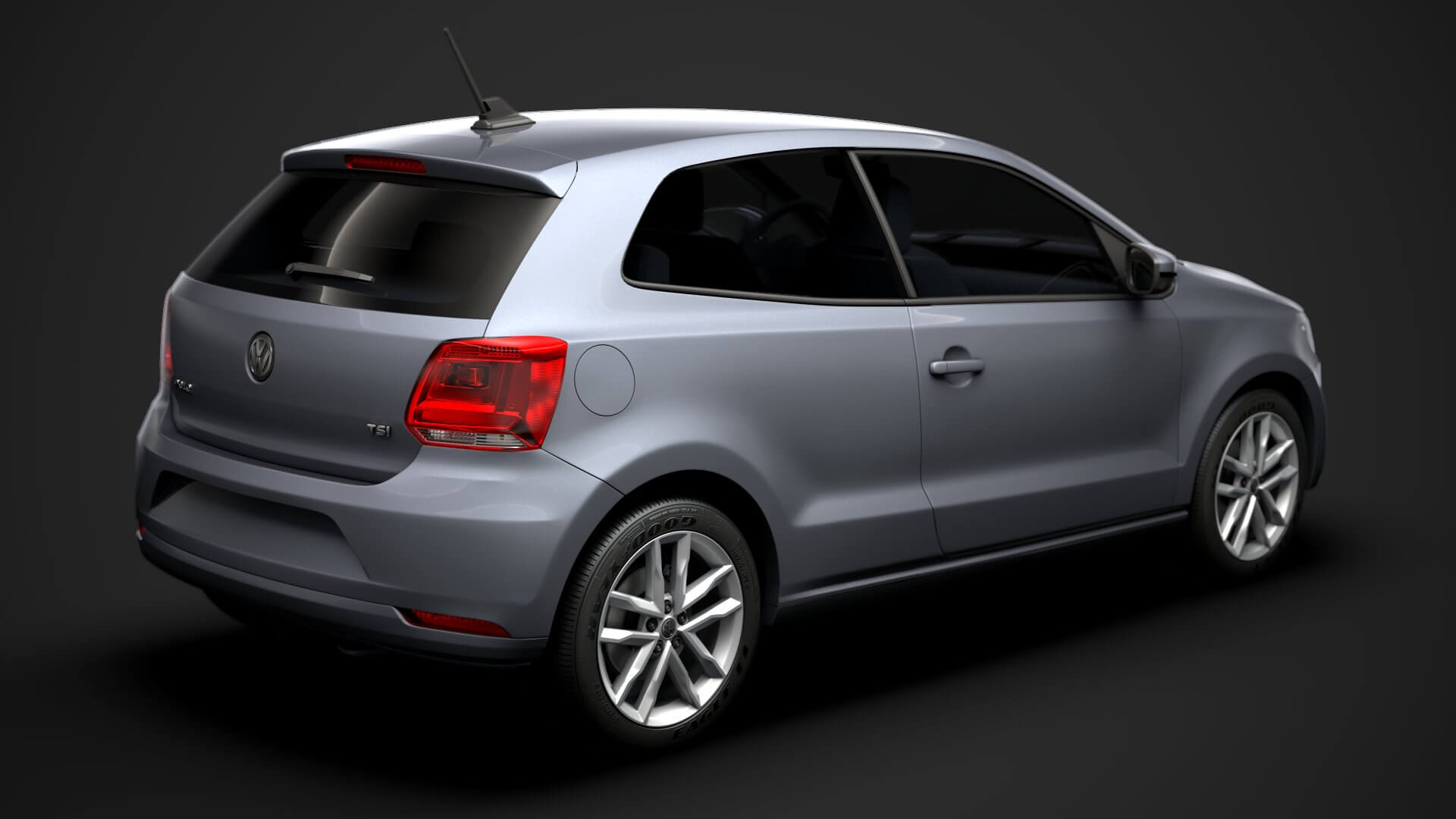 Volkswagen Polo TSI Typ6C 2017 - 3D Model by Creator 3D