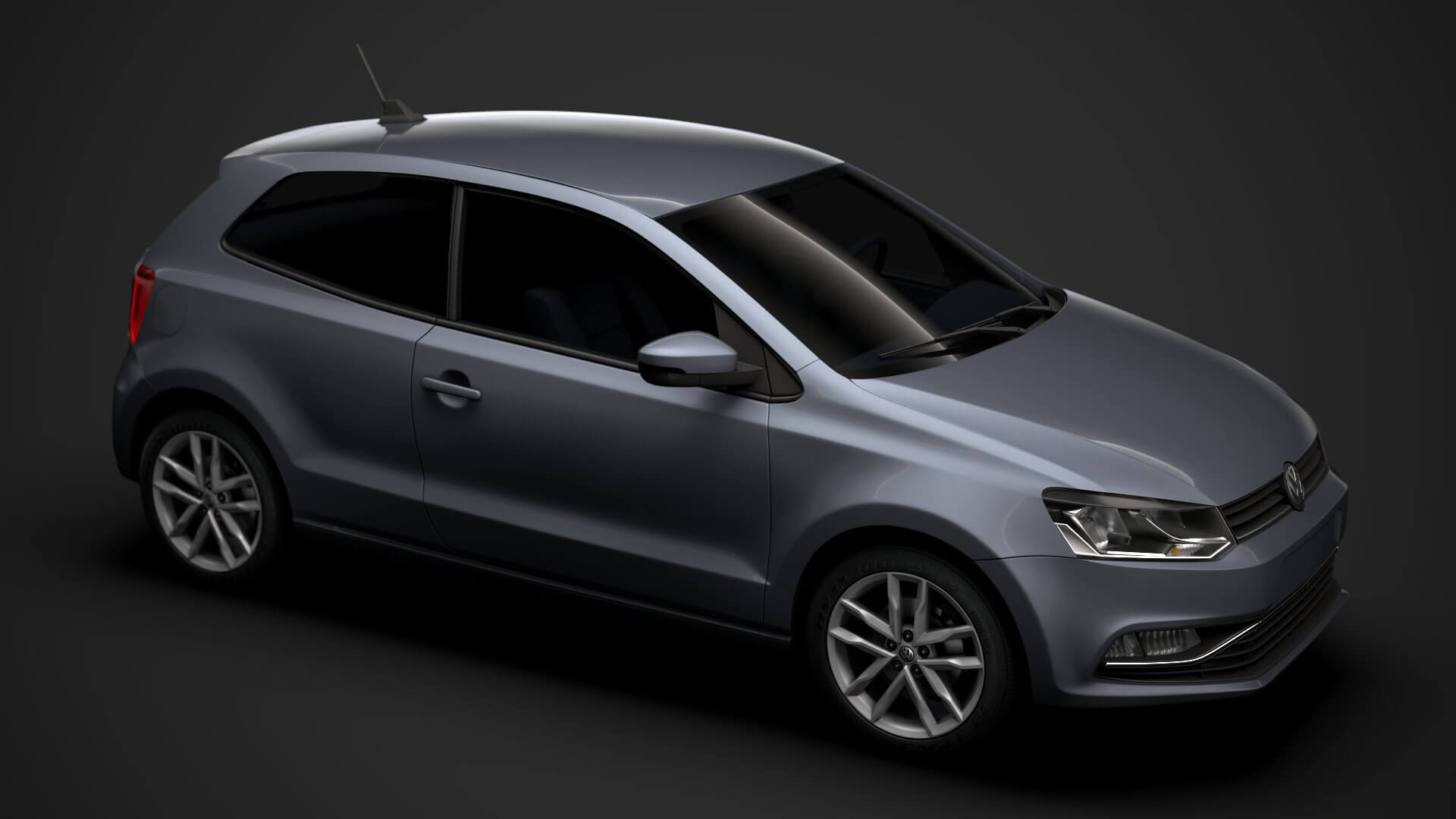 Volkswagen Polo TSI Typ6C 2017 - 3D Model by Creator 3D
