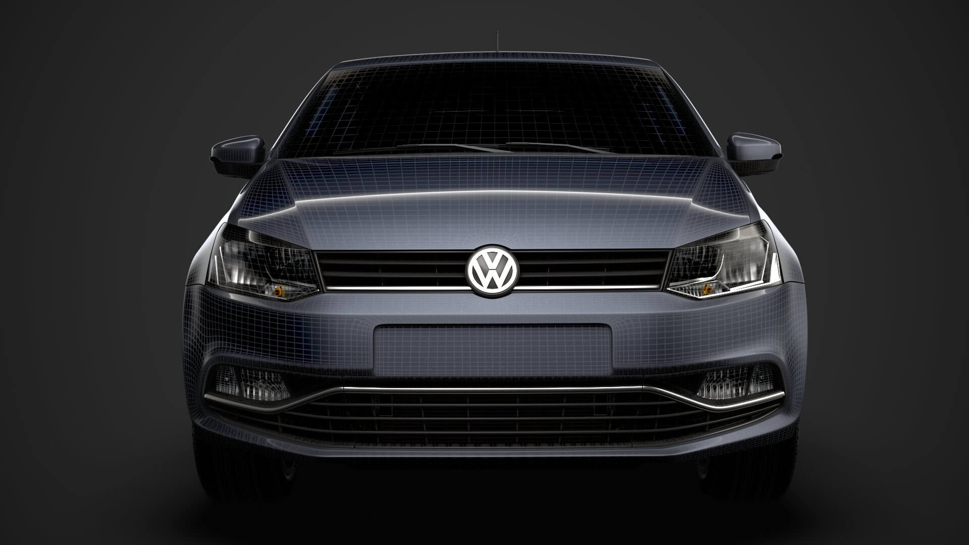 Volkswagen Polo TSI Typ6C 2017 - 3D Model by Creator 3D