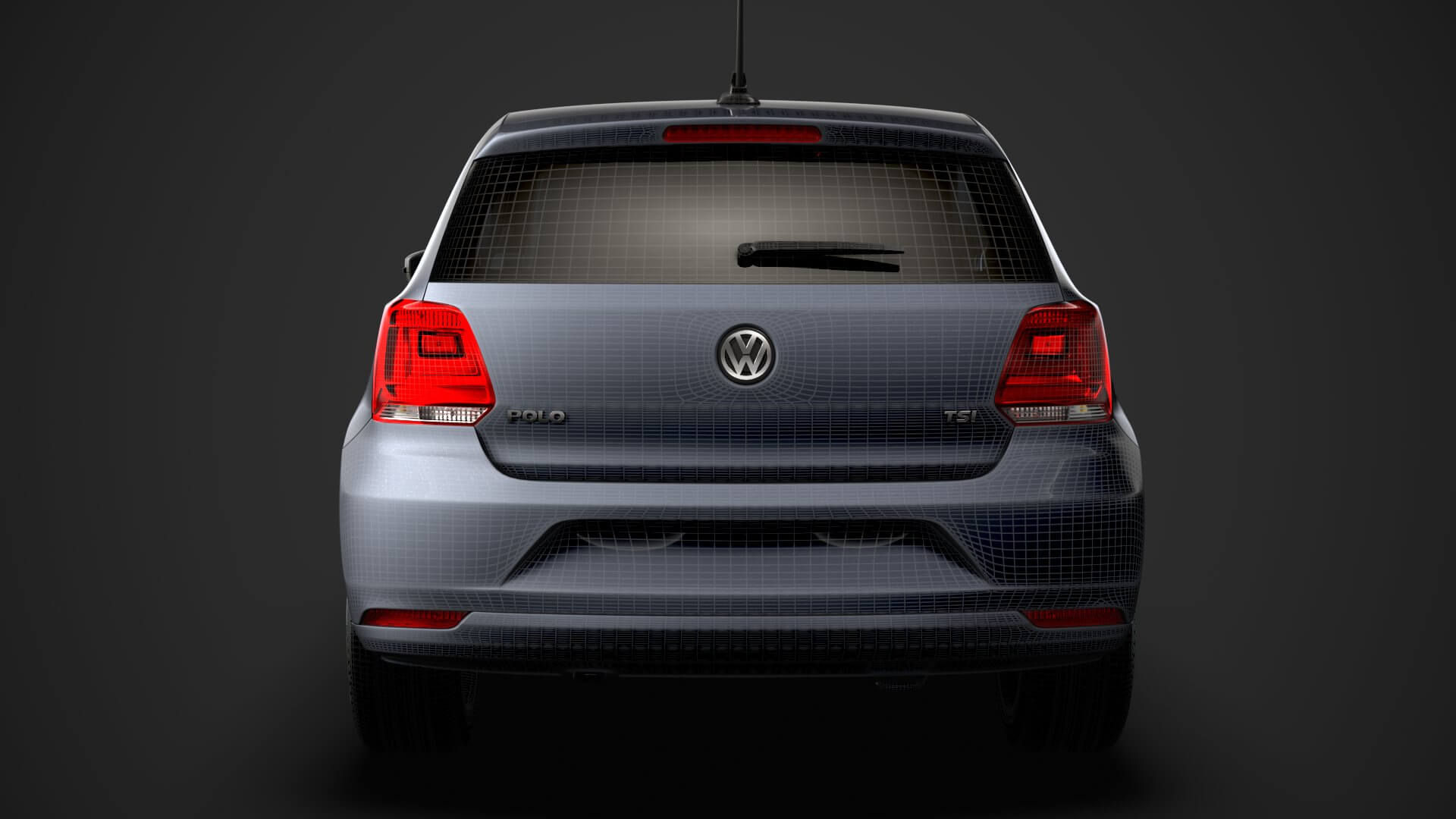 Volkswagen Polo TSI Typ6C 2017 - 3D Model by Creator 3D