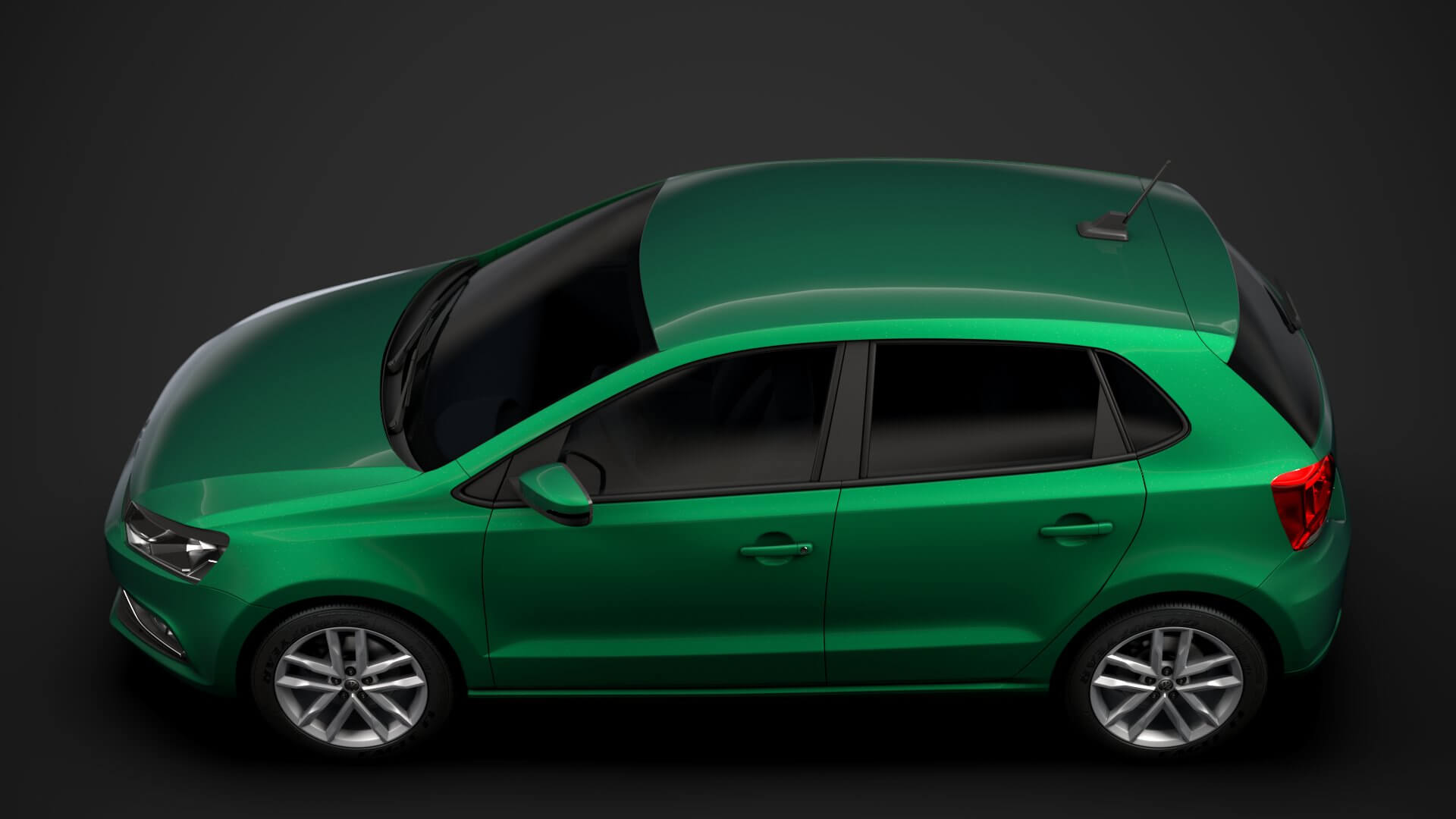 Volkswagen Polo TSI 5d Typ6C 2017 - 3D Model by Creator 3D