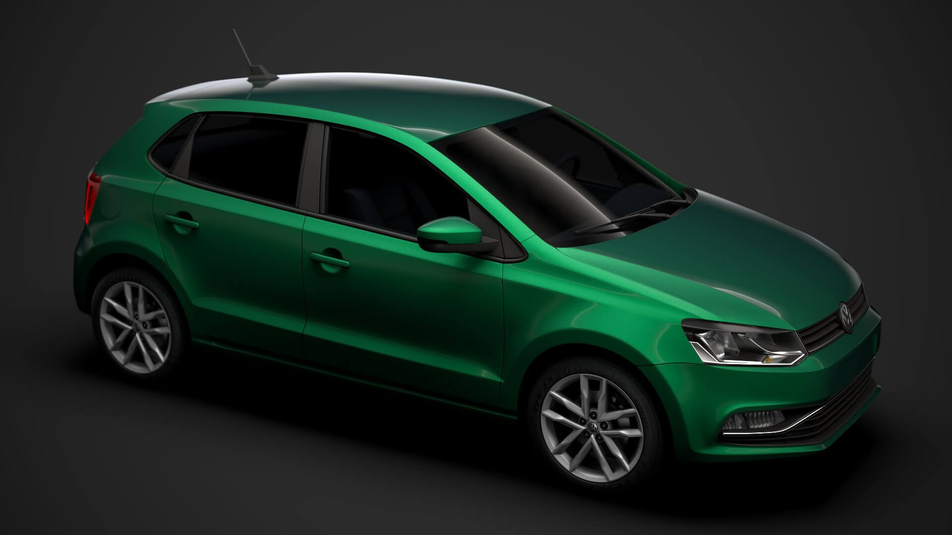Volkswagen Polo TSI 5d Typ6C 2017 - 3D Model by Creator 3D