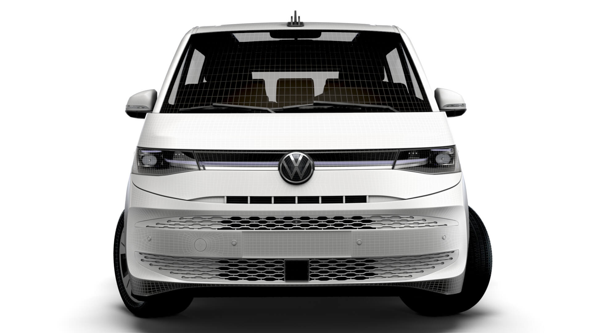 Volkswagen T7 Multivan TDI 2023 - 3D Model by Creator 3D