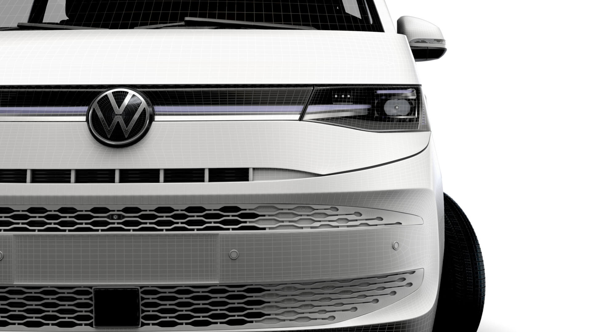 Volkswagen T7 Multivan TDI 2023 - 3D Model by Creator 3D