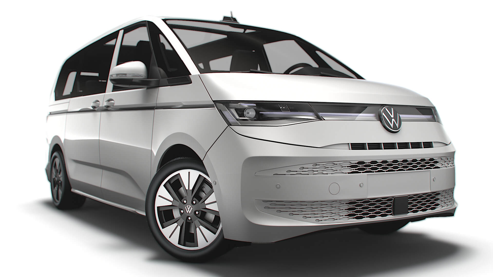 Volkswagen T7 Multivan TDI Long 2023 - 3D Model by Creator 3D