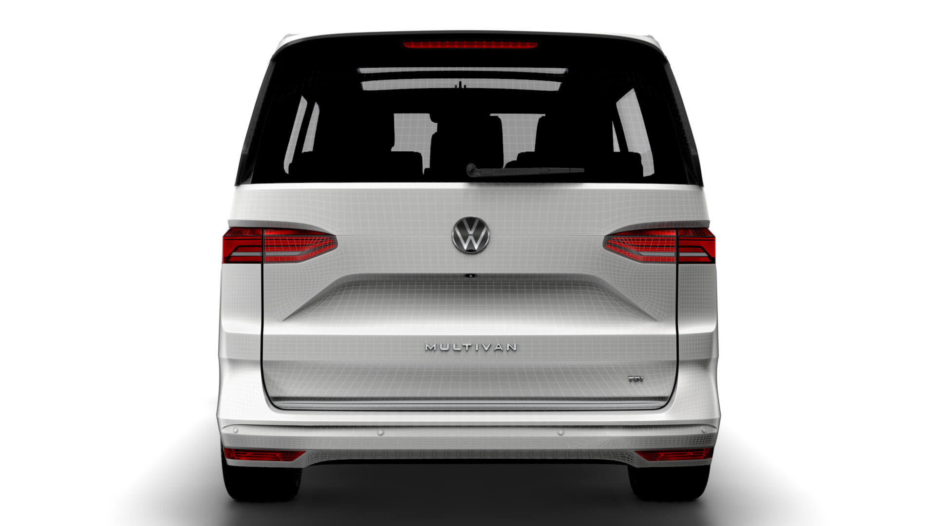 Volkswagen T7 Multivan TDI Long 2023 - 3D Model by Creator 3D
