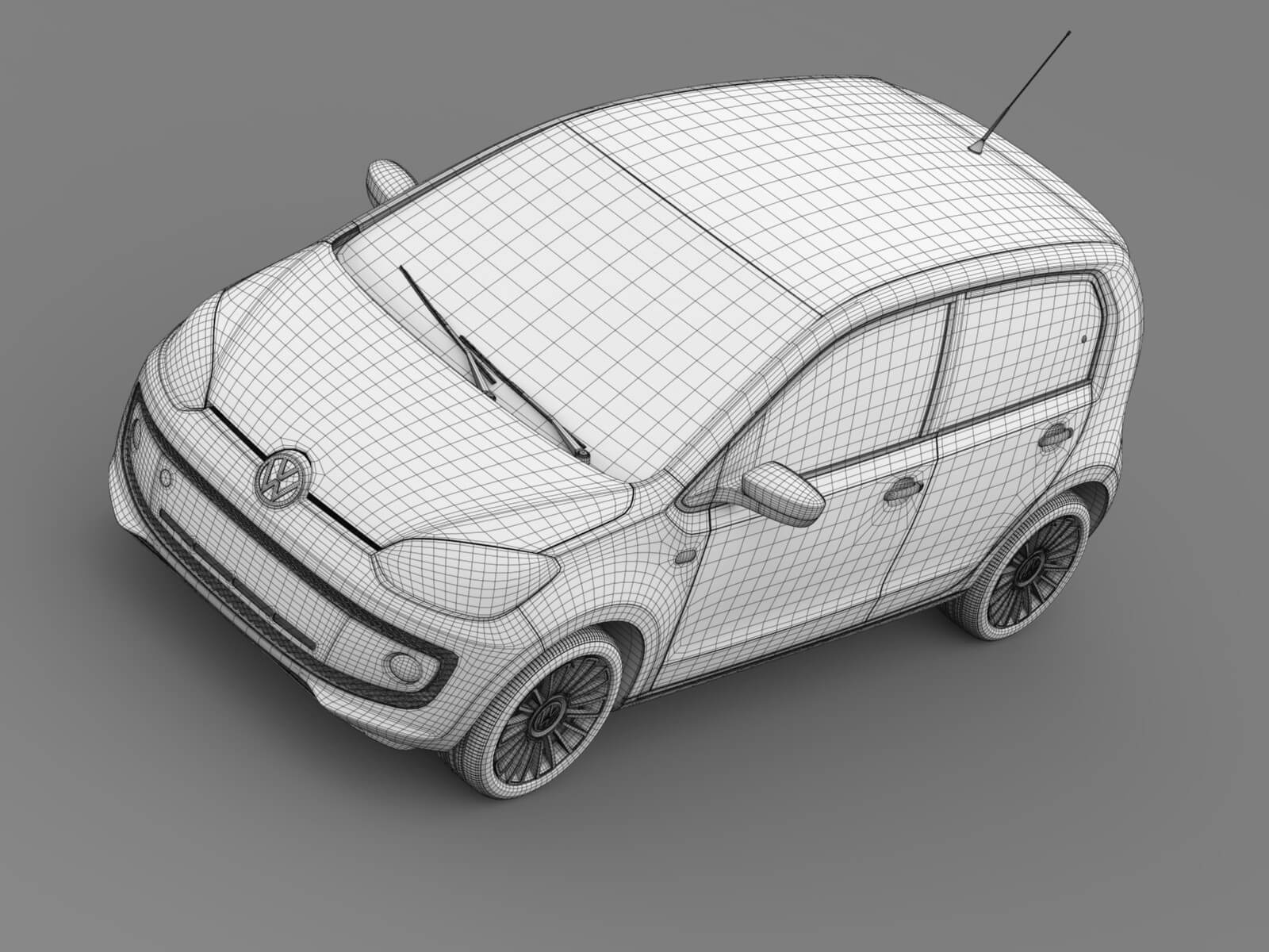 Volkswagen UP 5 Door 2012 - 3D Model by Creator 3D