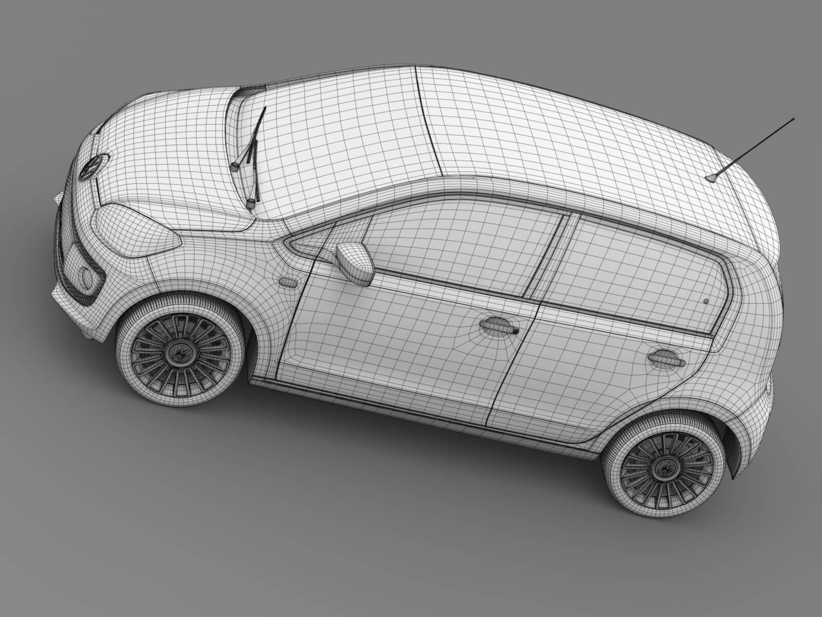 Volkswagen UP 5 Door 2012 - 3D Model by Creator 3D
