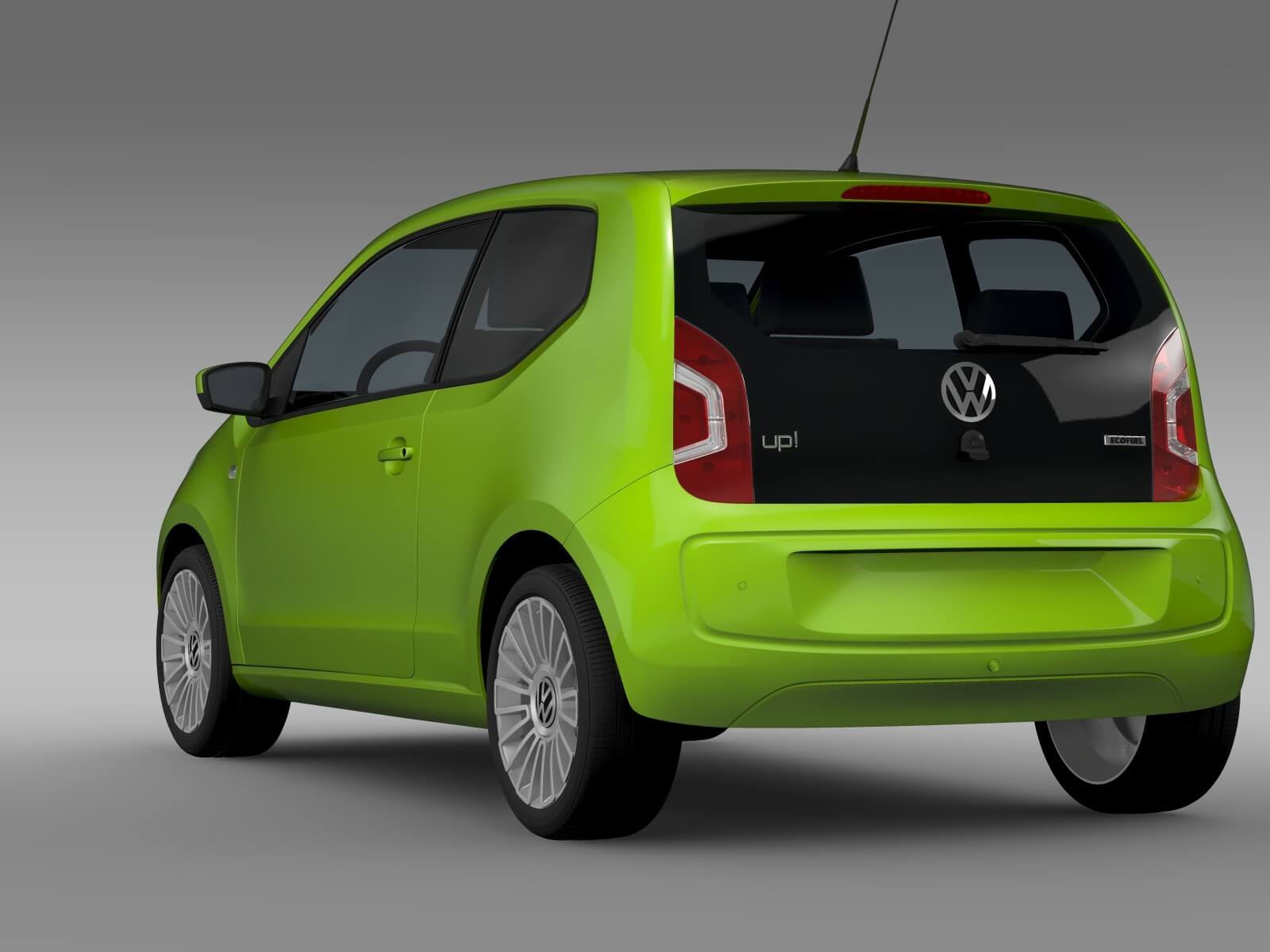Volkswagen UP EcoFuel 3-Door 2015 3D Model by Creator 3D