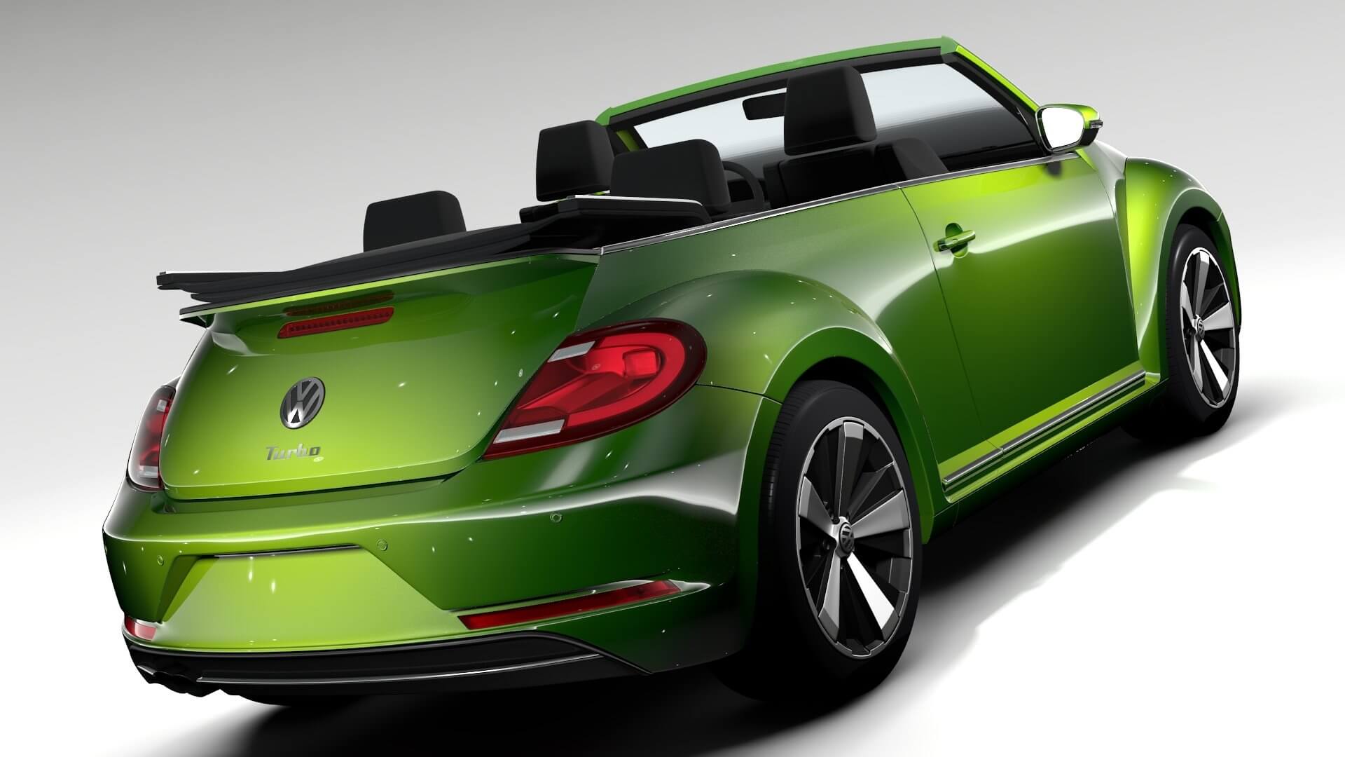 VW Beetle Convertible Turbo 2018 - 3D Model by Creator 3D