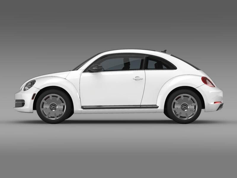 VW Beetle Design 2012 - 3D Model by Creator 3D