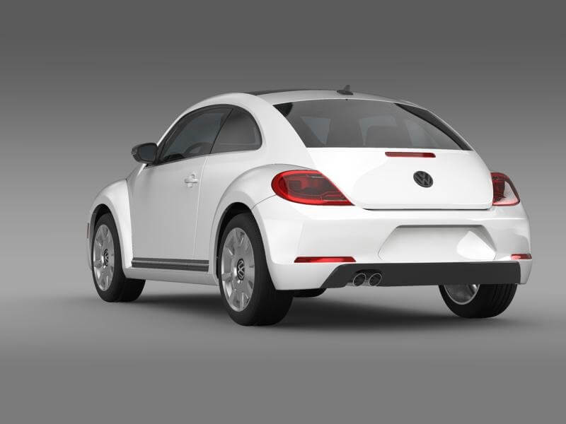 VW Beetle Design 2012 - 3D Model by Creator 3D