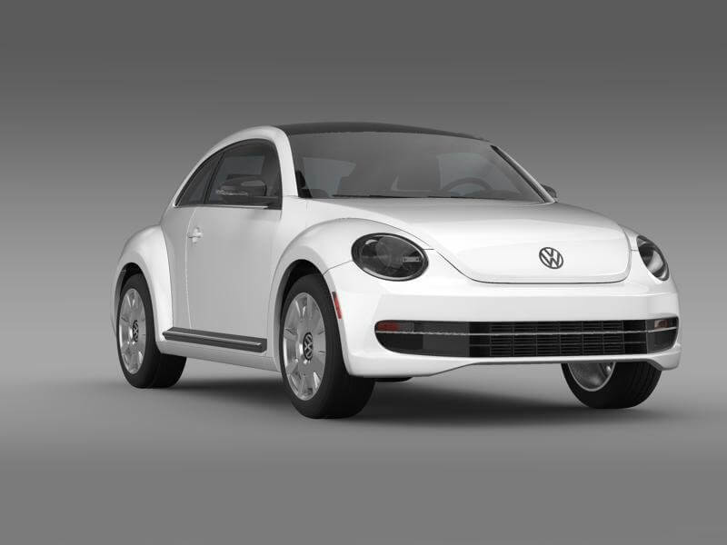 VW Beetle Design 2012 - 3D Model by Creator 3D