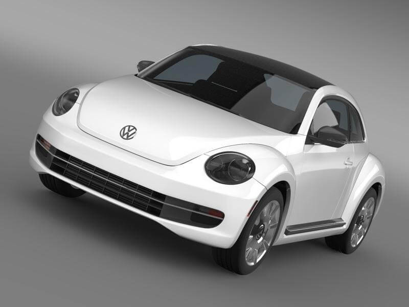 VW Beetle Design 2012 - 3D Model by Creator 3D