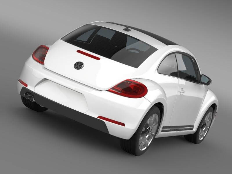 VW Beetle Design 2012 - 3D Model by Creator 3D