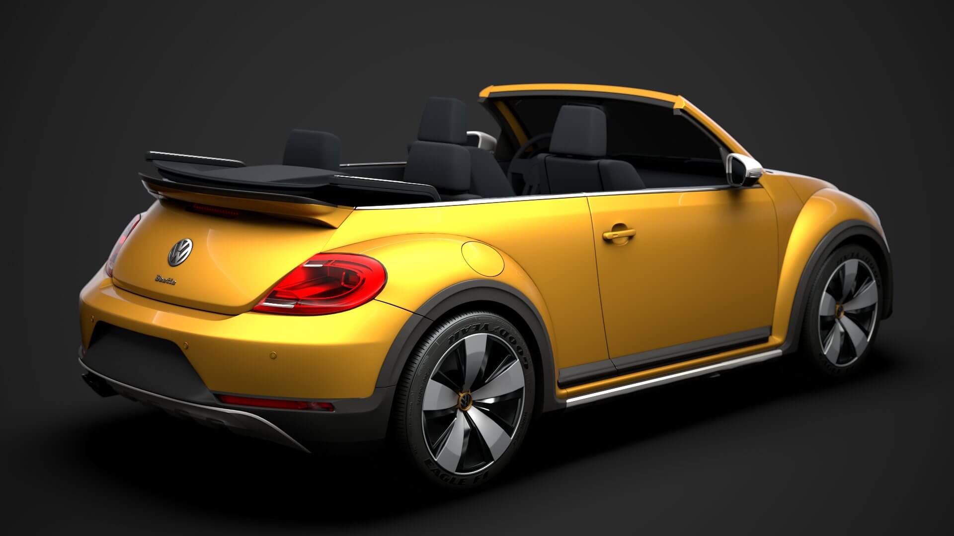VW Beetle Dune Convertible 2020 - 3D Model by Creator 3D