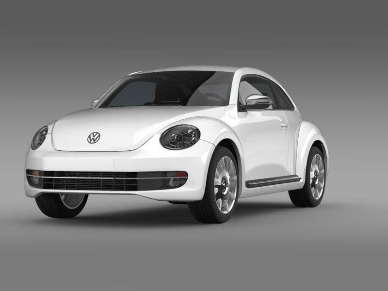 VW Beetle Fender Edition 2012 - 3D Model by Creator 3D