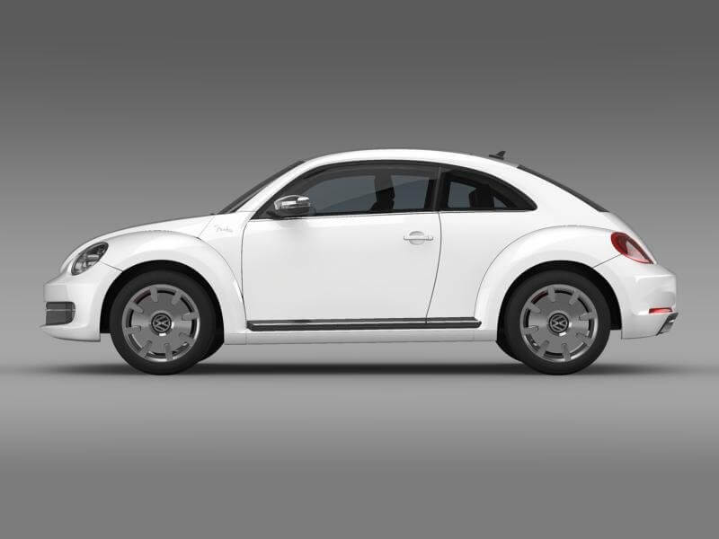 VW Beetle Fender Edition 2012 - 3D Model by Creator 3D