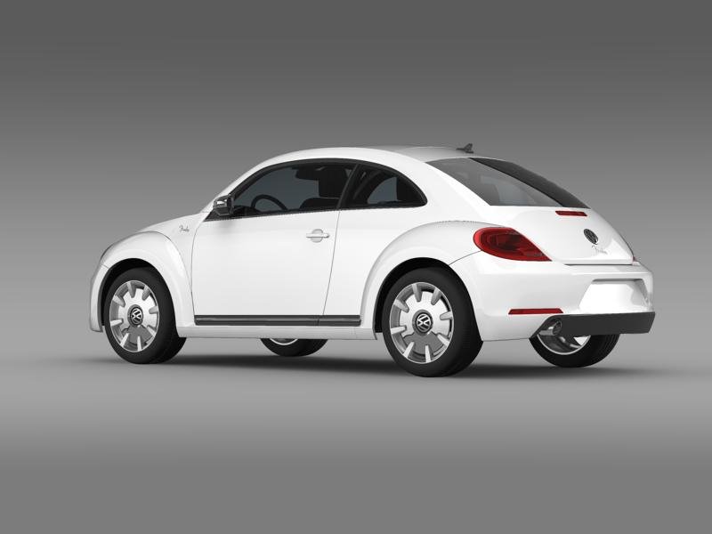 VW Beetle Fender Edition 2012 - 3D Model by Creator 3D
