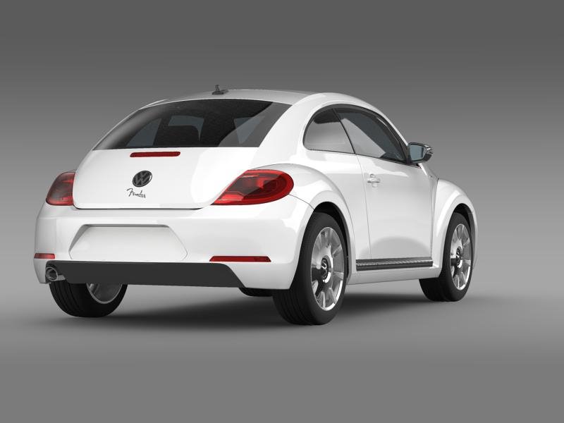 VW Beetle Fender Edition 2012 - 3D Model by Creator 3D
