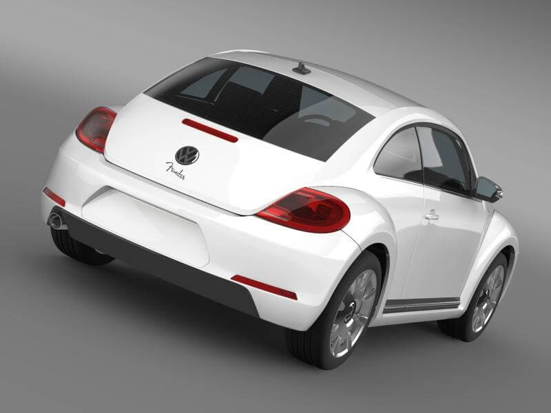 VW Beetle Fender Edition 2012 - 3D Model by Creator 3D