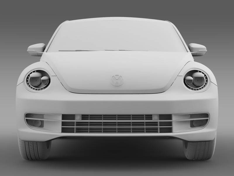 VW Beetle Fender Edition 2012 - 3D Model by Creator 3D