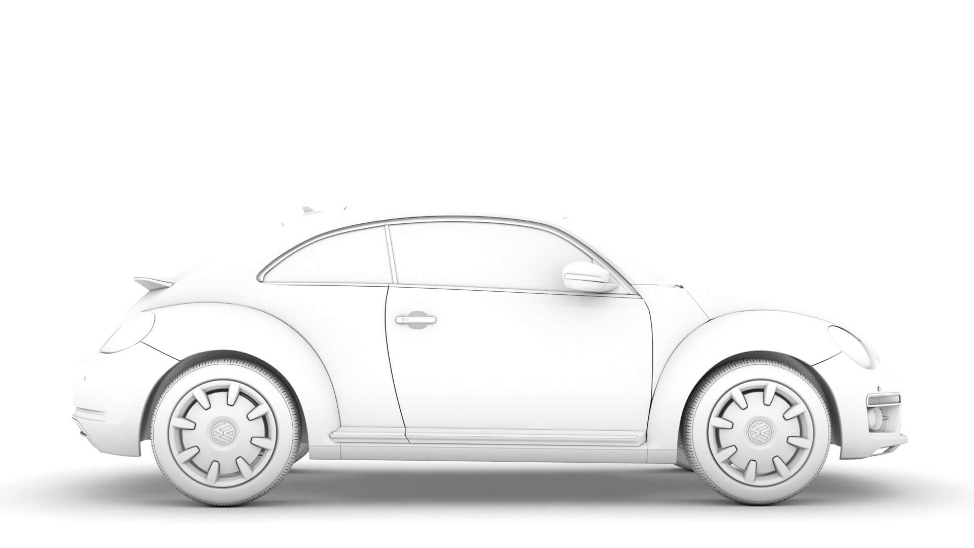 VW Beetle Final Edition 2020 - 3D Model by Creator 3D
