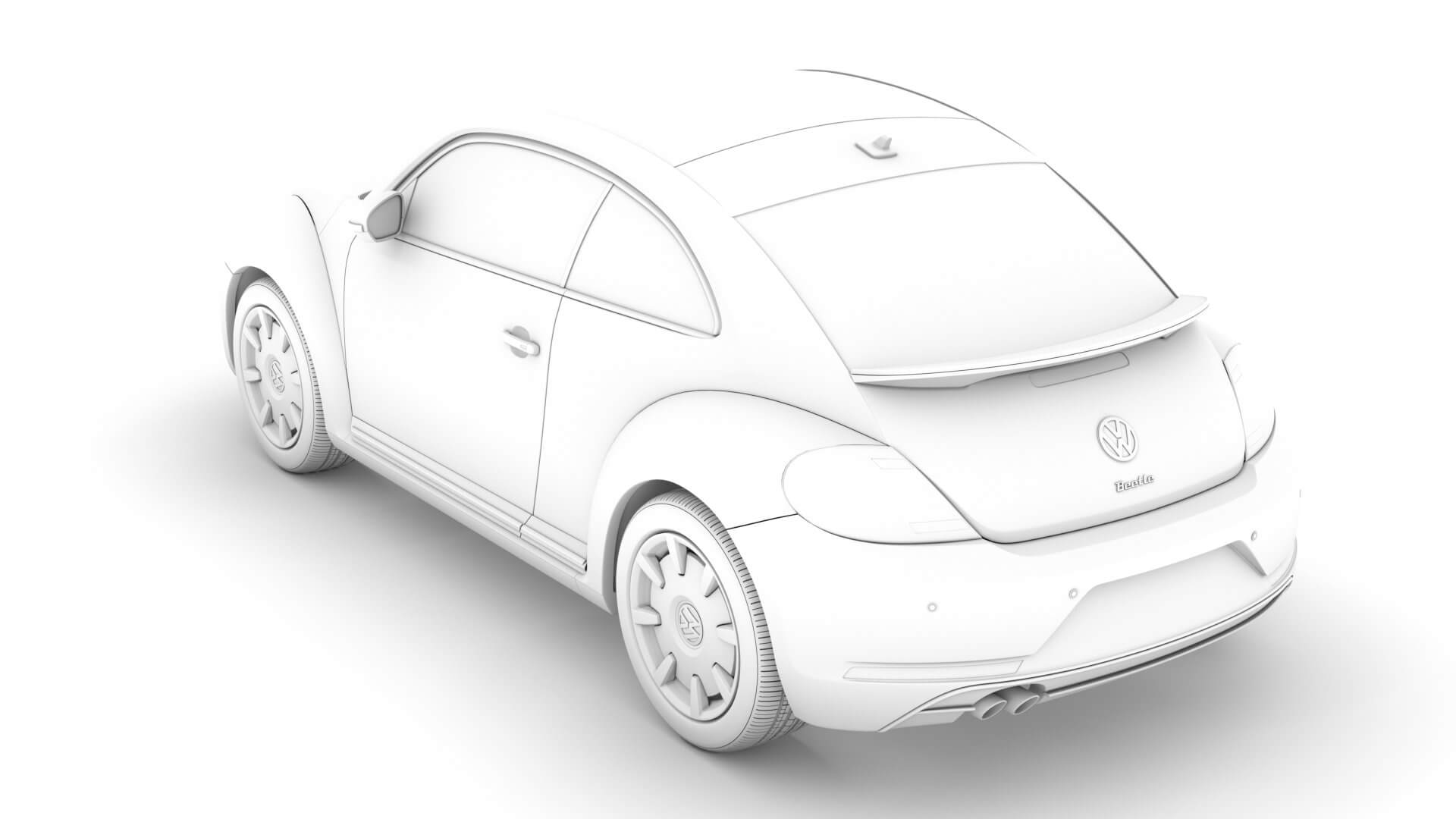 VW Beetle Final Edition 2020 - 3D Model by Creator 3D
