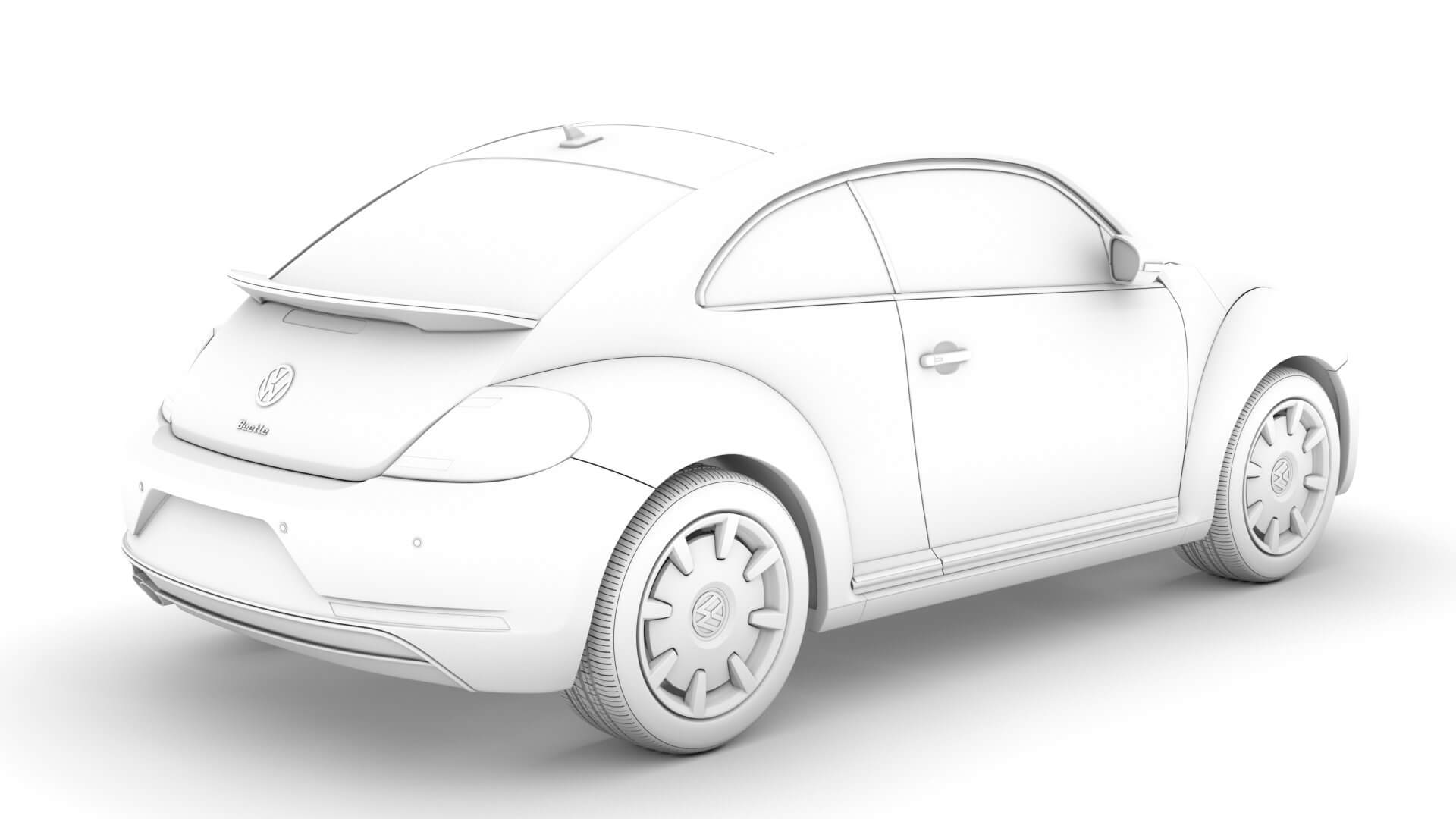 VW Beetle Final Edition 2020 - 3D Model by Creator 3D