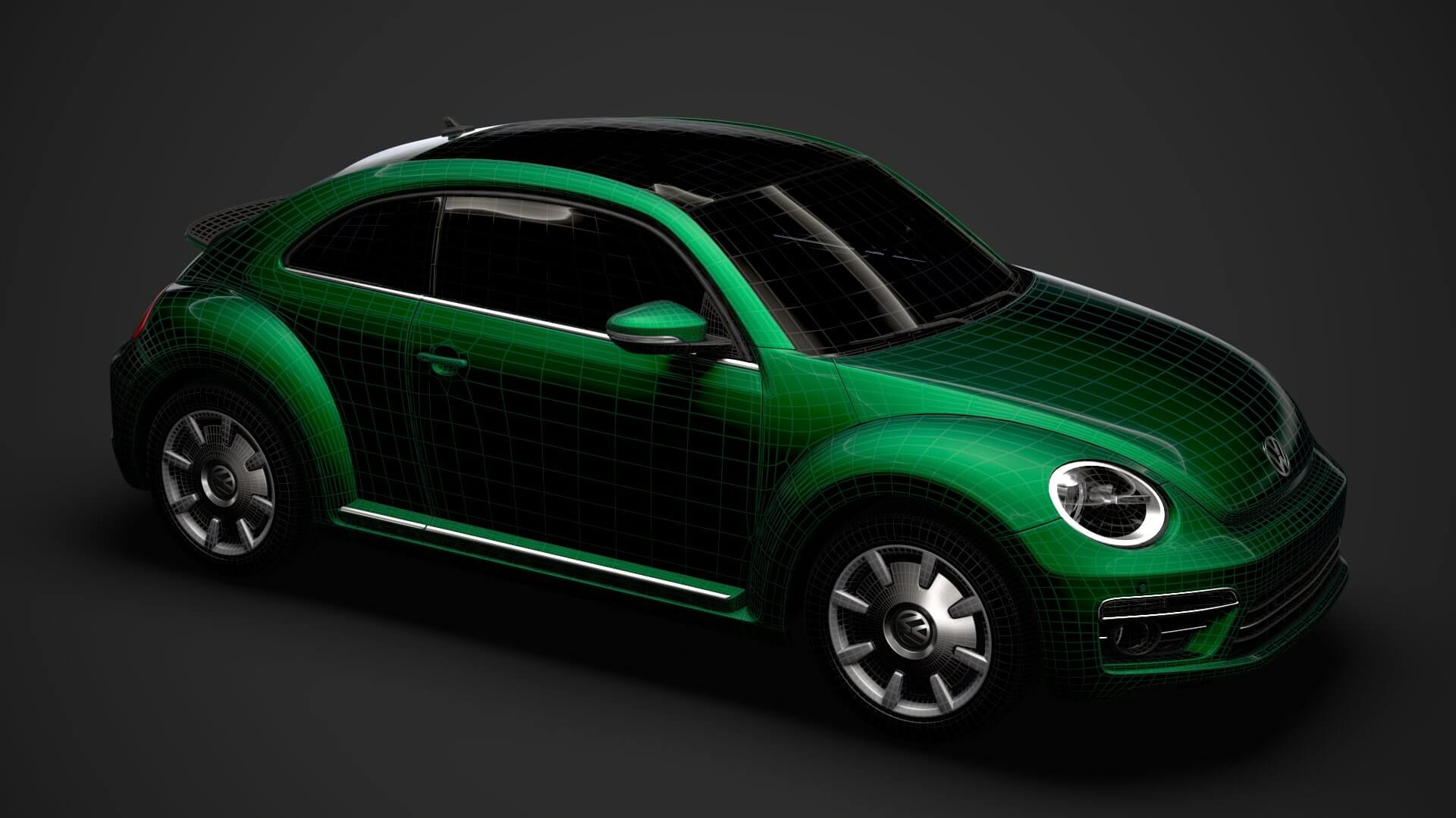 VW Beetle Final Edition 2020 - 3D Model by Creator 3D