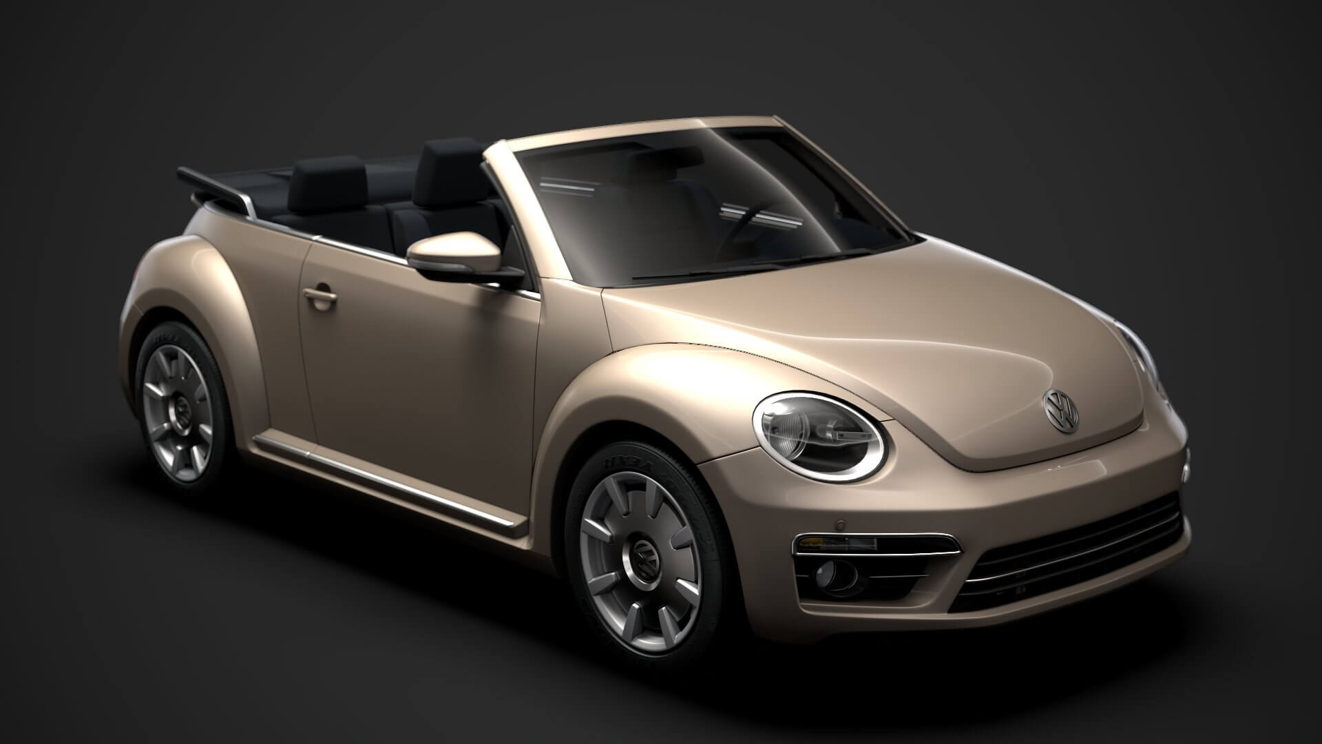 VW Beetle Final Edition Convertible 2020 - 3D Model by Creator 3D
