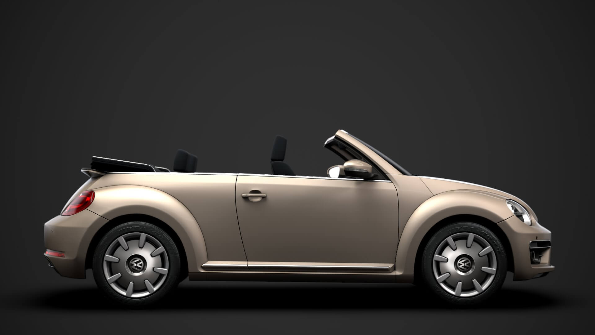 VW Beetle Final Edition Convertible 2020 - 3D Model by Creator 3D