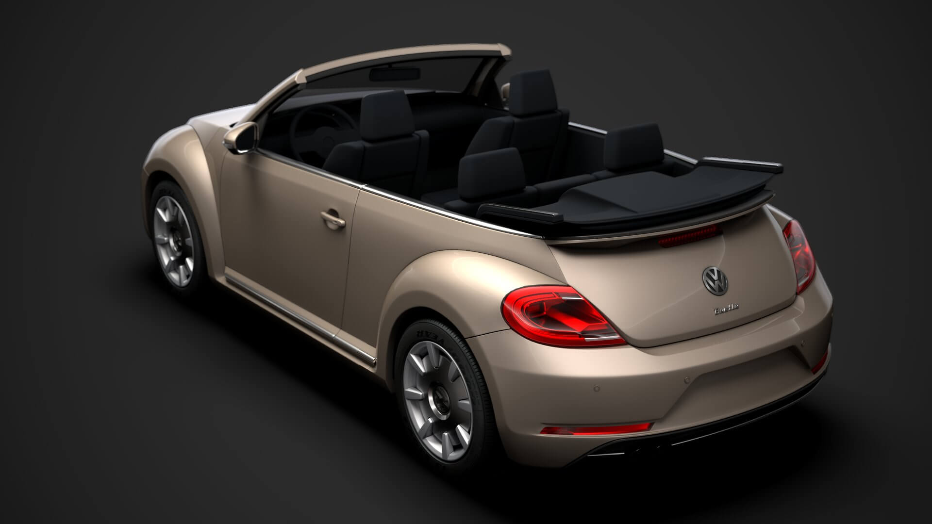 VW Beetle Final Edition Convertible 2020 - 3D Model by Creator 3D
