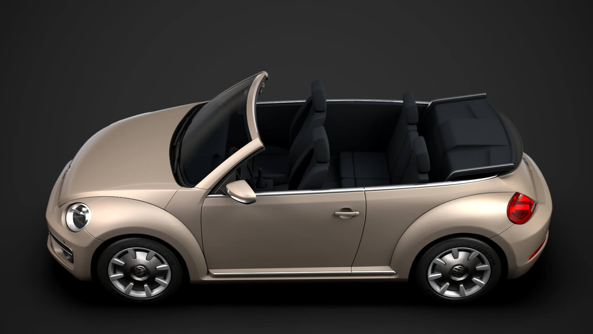 VW Beetle Final Edition Convertible 2020 - 3D Model by Creator 3D