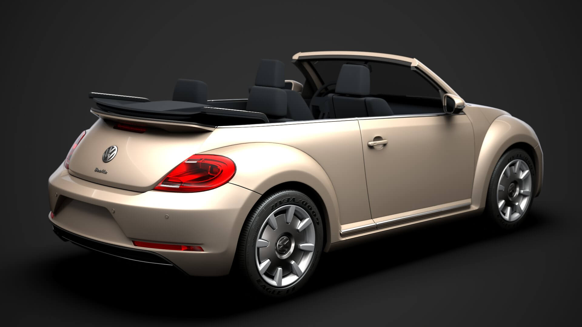 VW Beetle Final Edition Convertible 2020 - 3D Model by Creator 3D