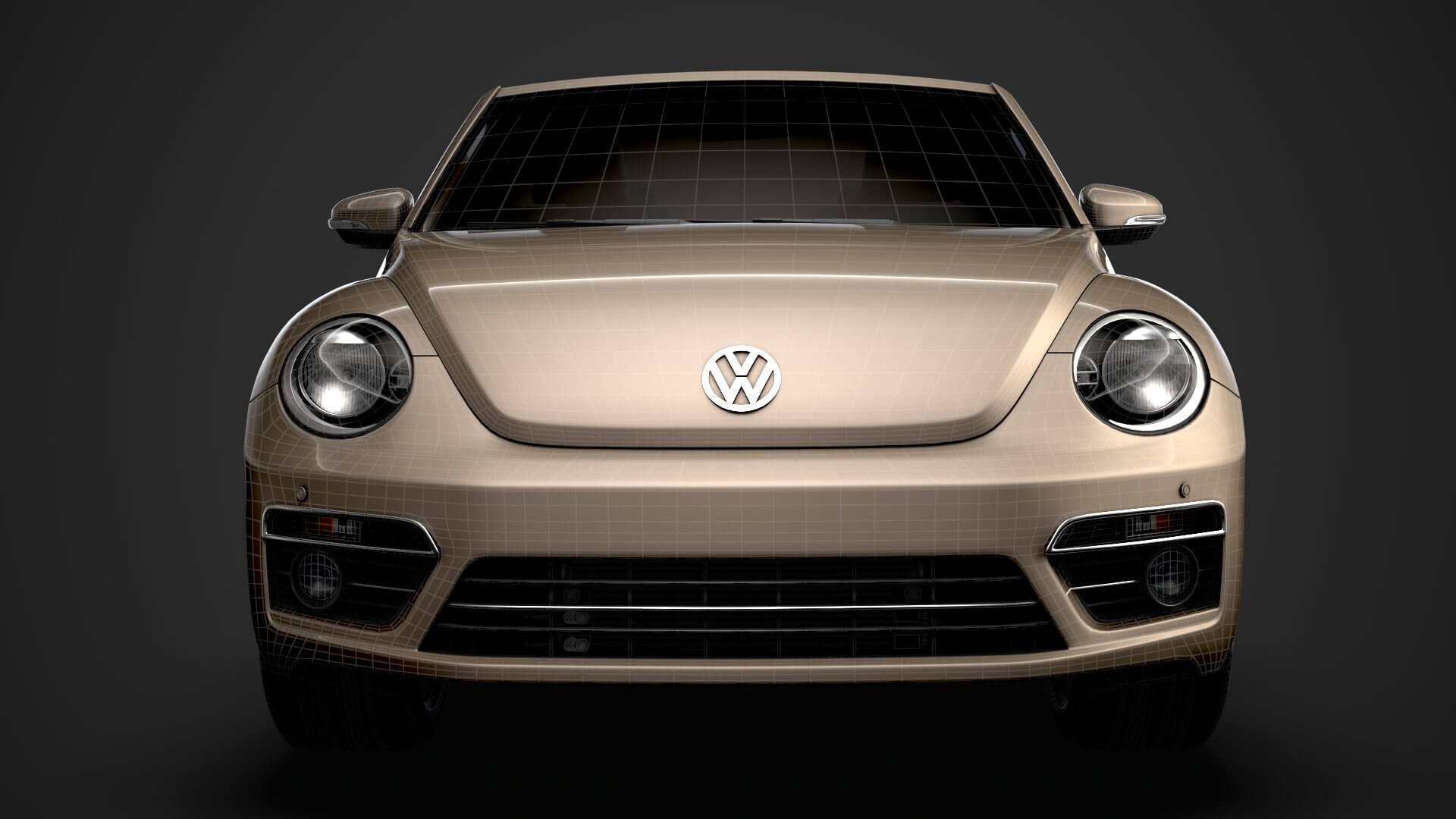 VW Beetle Final Edition Convertible 2020 - 3D Model by Creator 3D