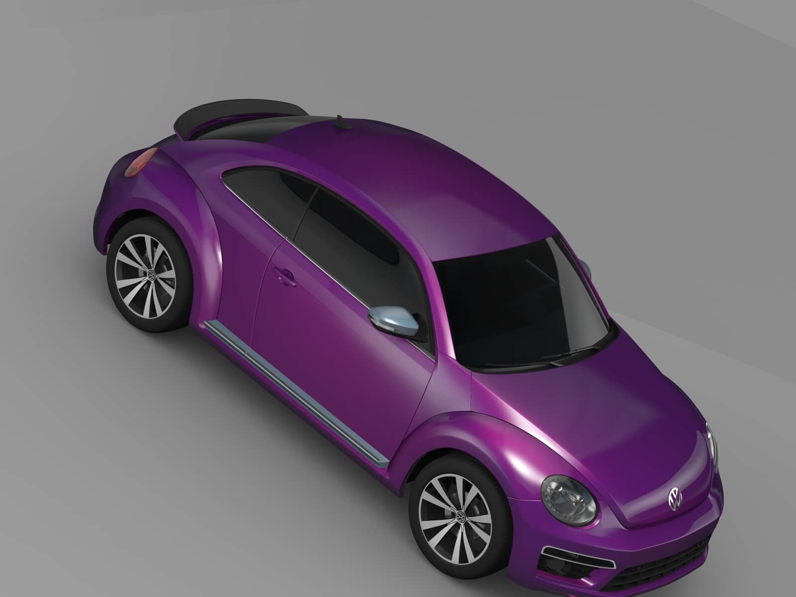 VW Beetle Pink Edition Concept 2015 - 3D Model by Creator 3D
