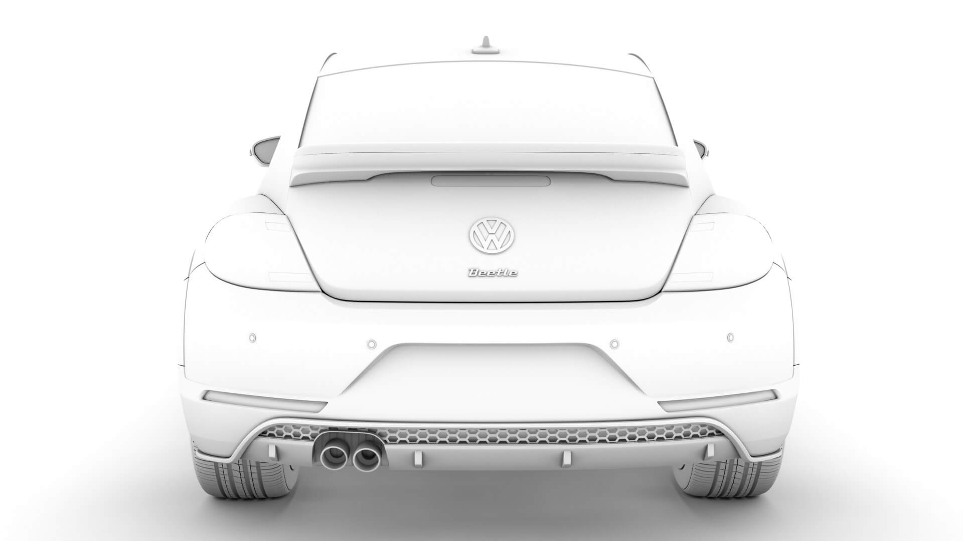 VW Beetle R LIne 2020 - 3D Model by Creator 3D