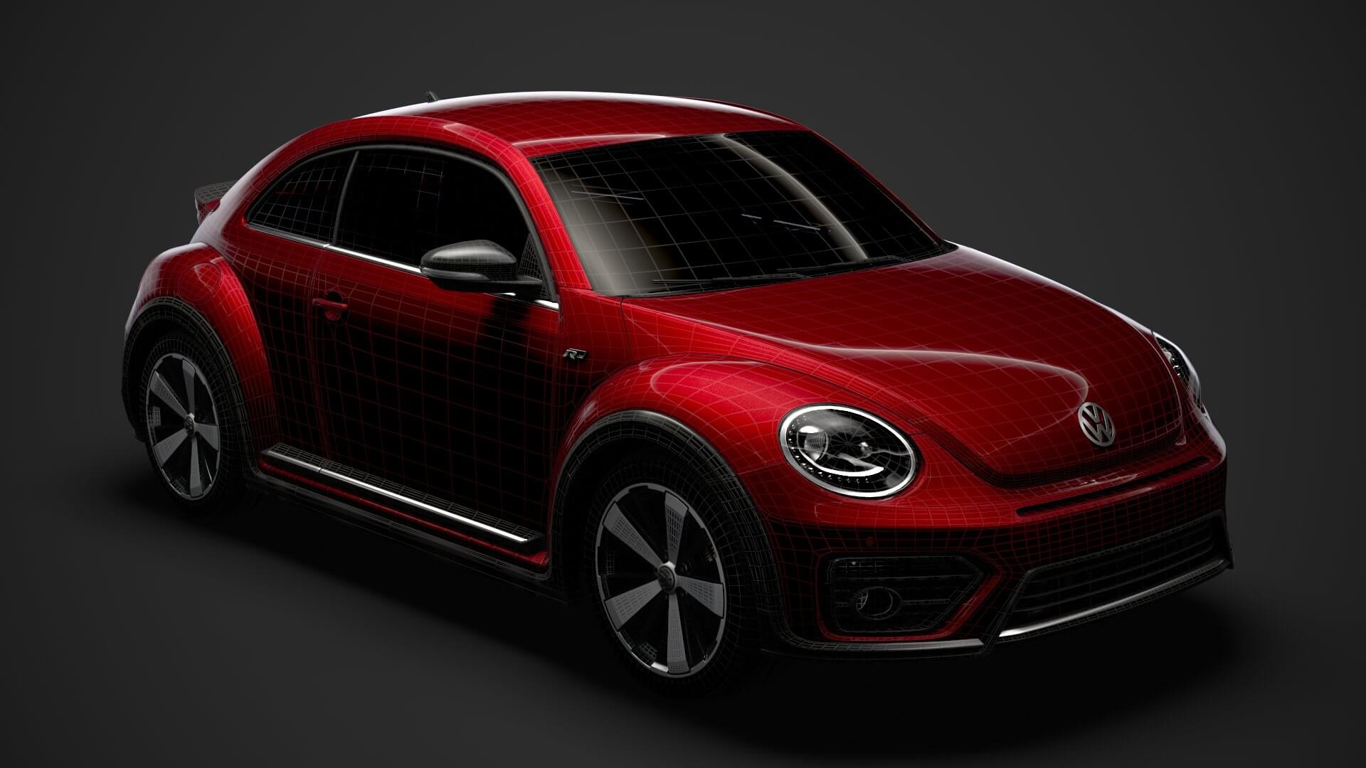 VW Beetle R LIne 2020 - 3D Model by Creator 3D